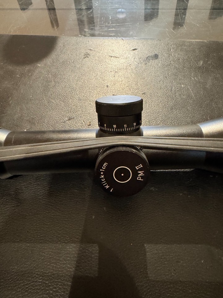Schmidt and Bender PM2 3-12x50 P1 Bryant reticle - used | eBay