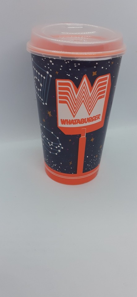 4 Whataburger Limited Edition 75th Anniversary 32oz Plastic Cups with ...