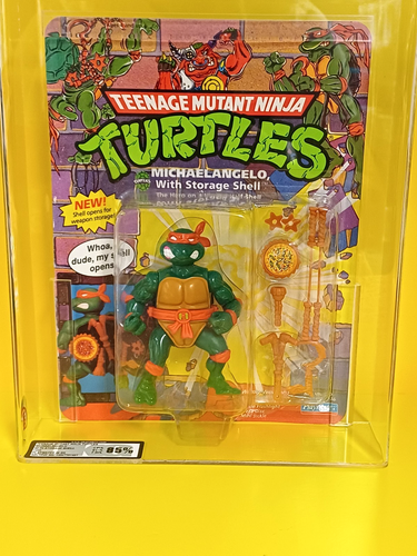 vintage teenage mutant ninja turtles michelangelo Storage Shell Graded ...