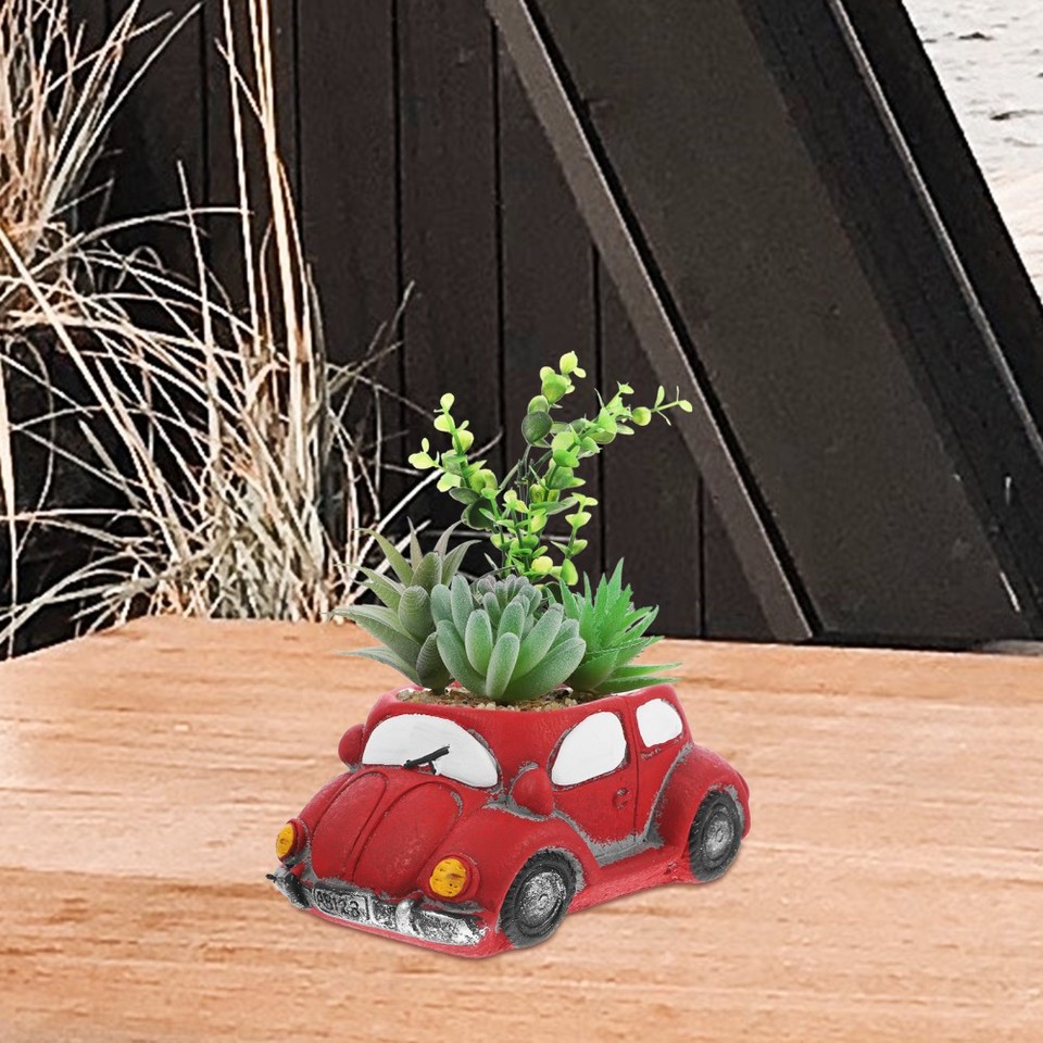 Flower Pots Succulent Plants Car Shaped Planter Creative Flowerpot ...