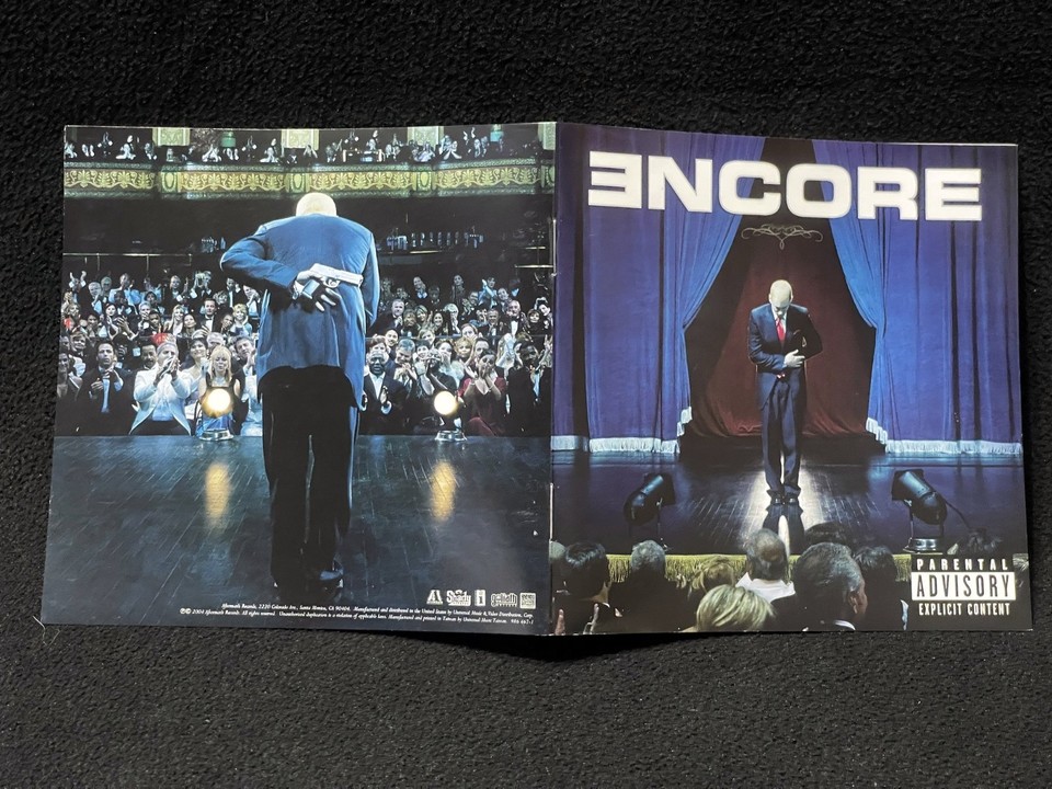 Eminem Encore Taiwan Ltd Deluxe Edition w/box 2-CD 2004 RARE Promo ...