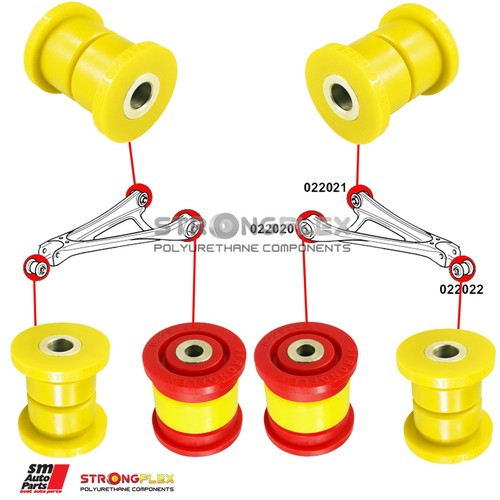 VW Touareg I Silent bloc de bras inférieur arrière 7L0407183A ...