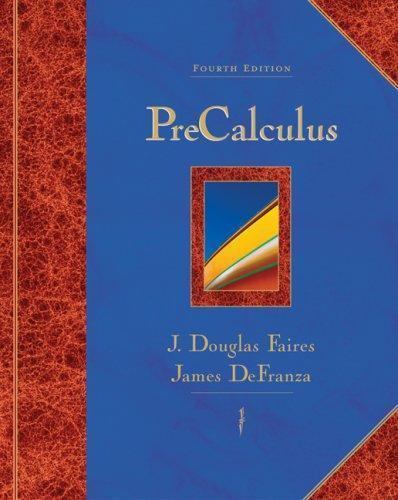 Available 2010 Titles Enhanced Web Assign Ser.: Precalculus by J ...
