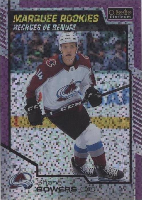 2020-21 O-Pee-Chee Platinum - Marquee Rookies Shane Bowers #166 Violet ...