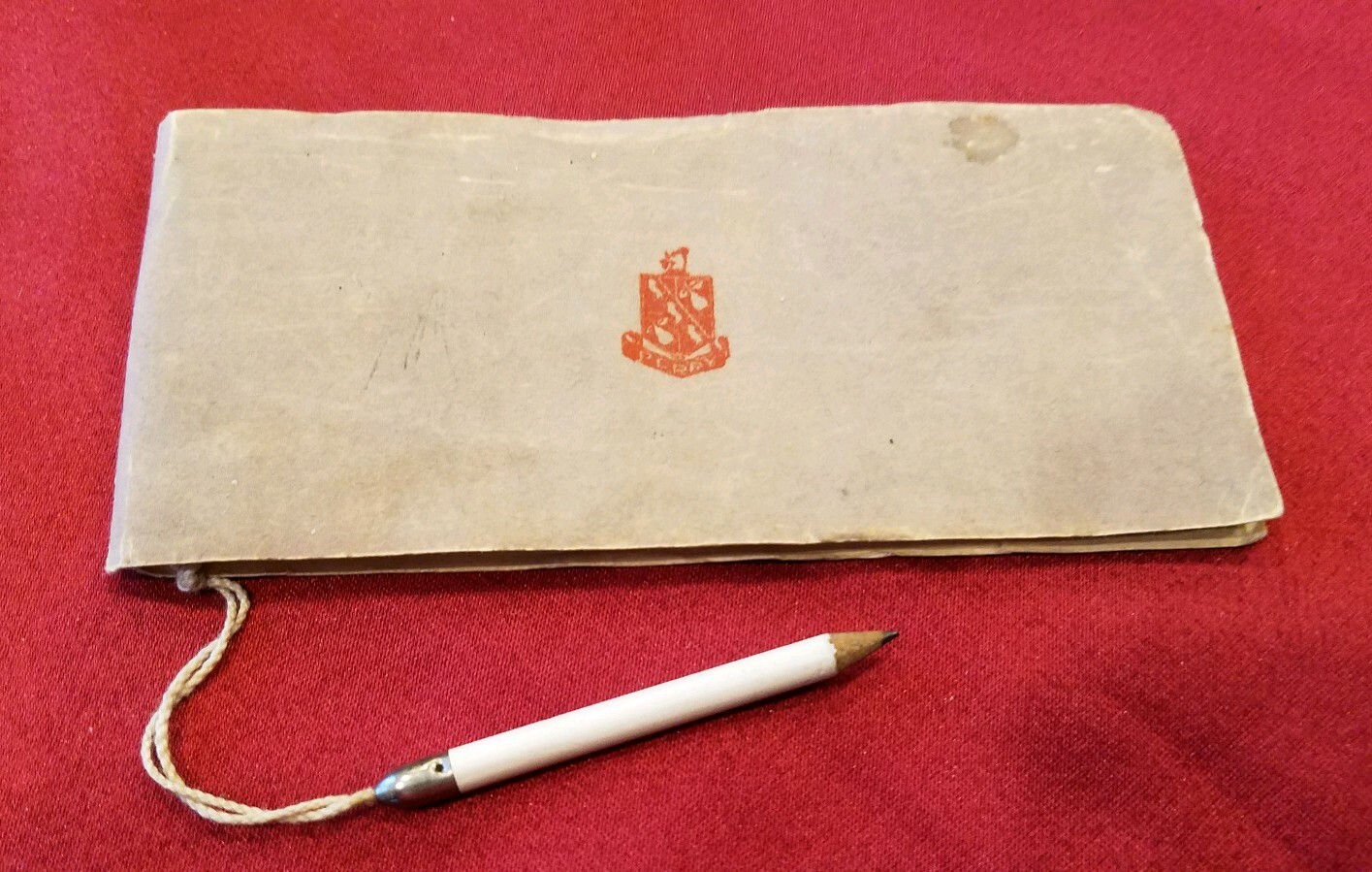 1937 Perry High School Senior Prom Ticket and Committee Booklet w ...