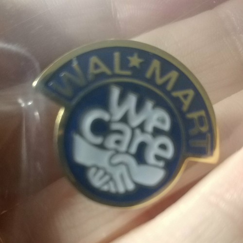 Walmart "We Care" Handshake Employee/Associate enamel Hat/Lapel/Vest ...