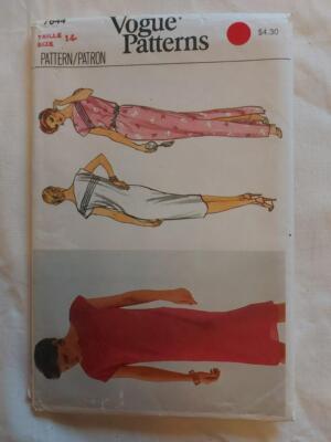 Vogue 7644 Vintage Misses Dress Patterns Size 14 | eBay