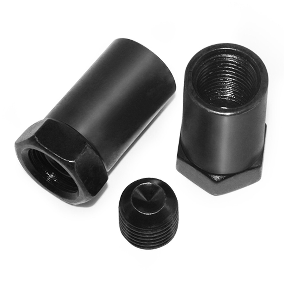 EPChunMi Rocker Arm Nuts 7/16-20 in Thread Steel Black Oxide Poly Lock ...