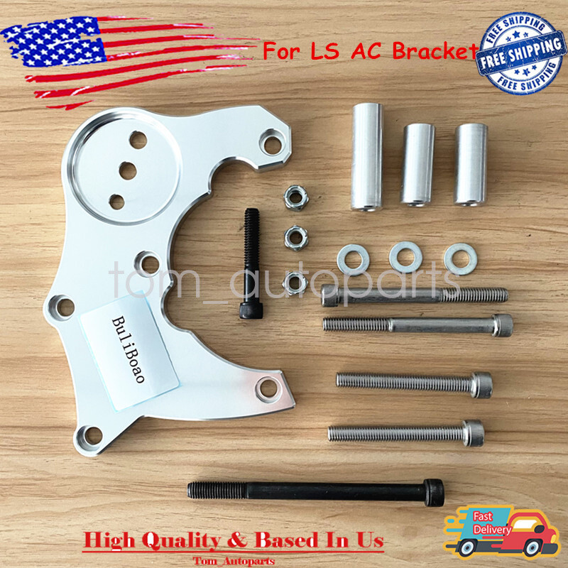 New LS R4 AC Bracket For CHEVY, GMC LQ LS2 LS3 LS6 Vortec A/C Truck | eBay