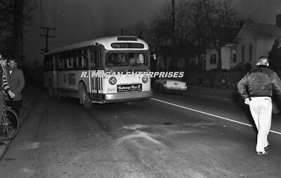 C. 1959 CITY BUS HARVEYS ADVERTISING 4TH & SHELBY NASHVILLE TN 8X10 ...