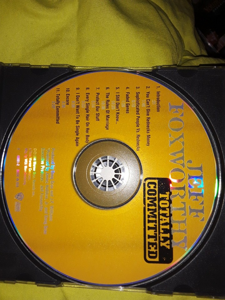 Totally Committed - Audio CD By Jeff Foxworthy - VERY GOOD 93624686125 ...