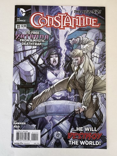 Constantine #11 New 52 (DC Comics 2013) Ray Fawkes - VF | eBay