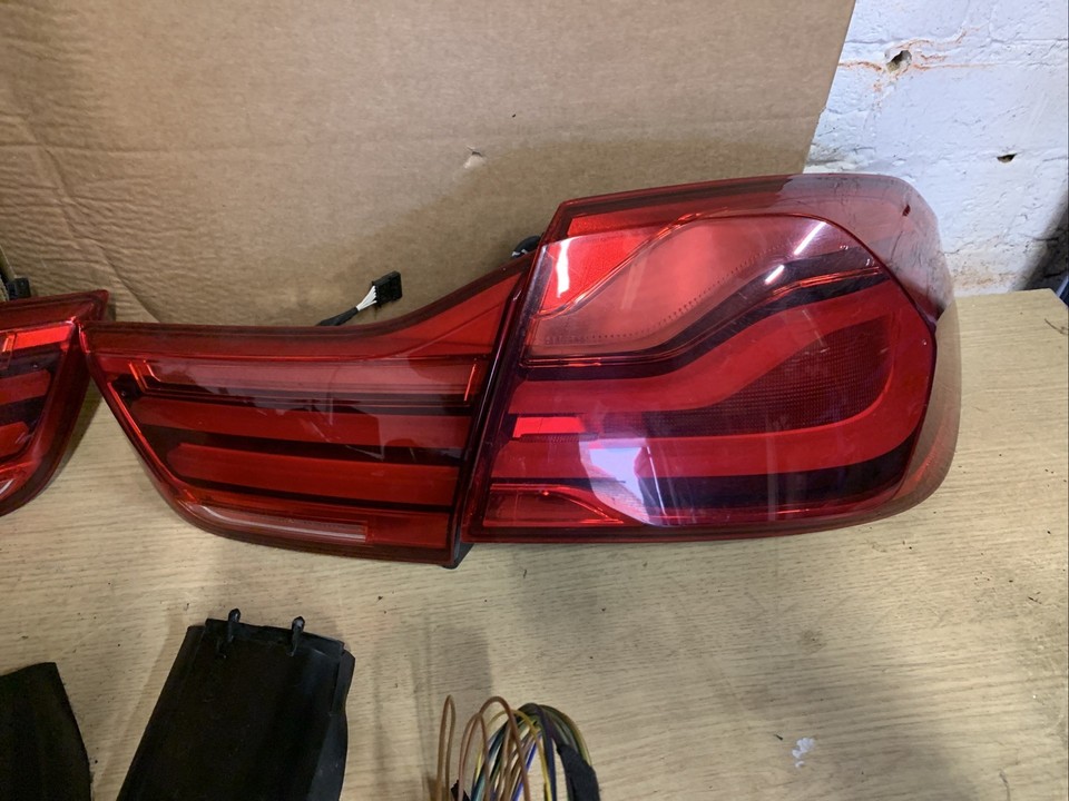 GENUINE BMW F32 F33 F36 F82 F83 LCI FACELIFT LED REAR TAIL LIGHTS SET ...