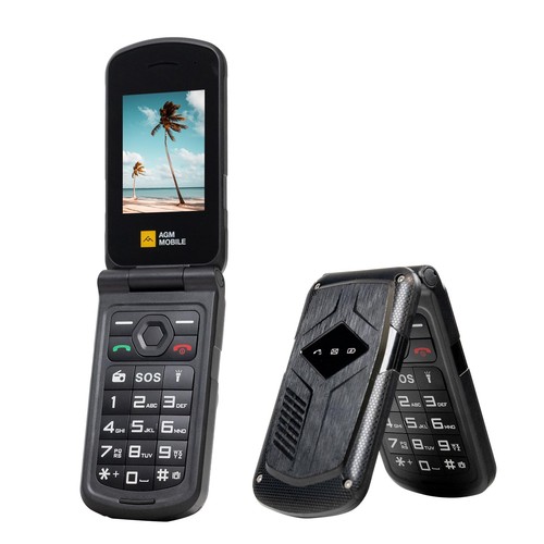 M10 Rugged Basic Flip Phone, 4G Feature Cell Phone, Simple Mobile ...