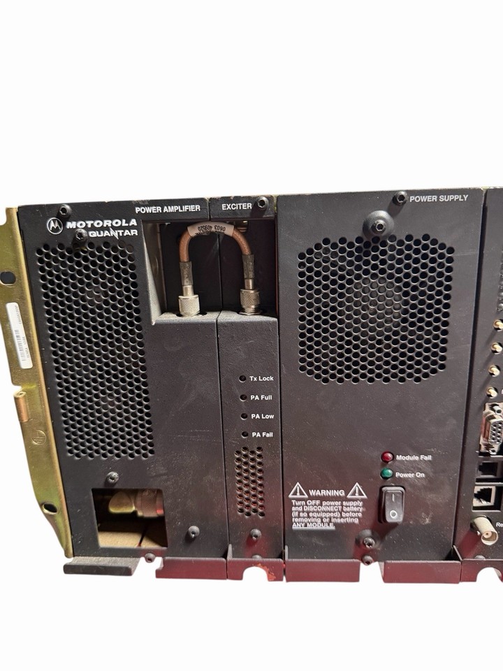Motorola Quantar Repeater VHF 110 Watt TX 158.7375 RX 155.746 Mhz Ham ...