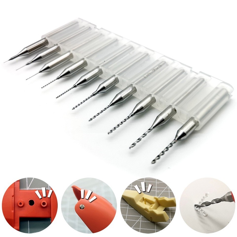 Drill Bits Drill 0.1-1.0MM Model Brick Holes Model Transformation Tool ...