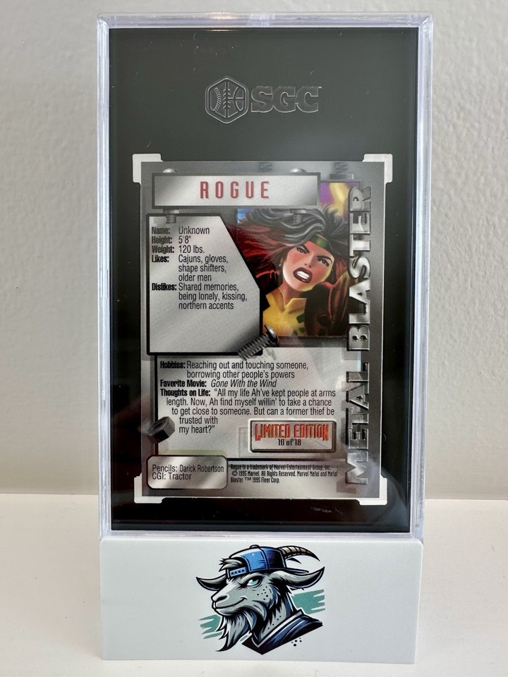 1995 Marvel Metal Rogue #10 Metal Blaster SGC 9.5 | eBay
