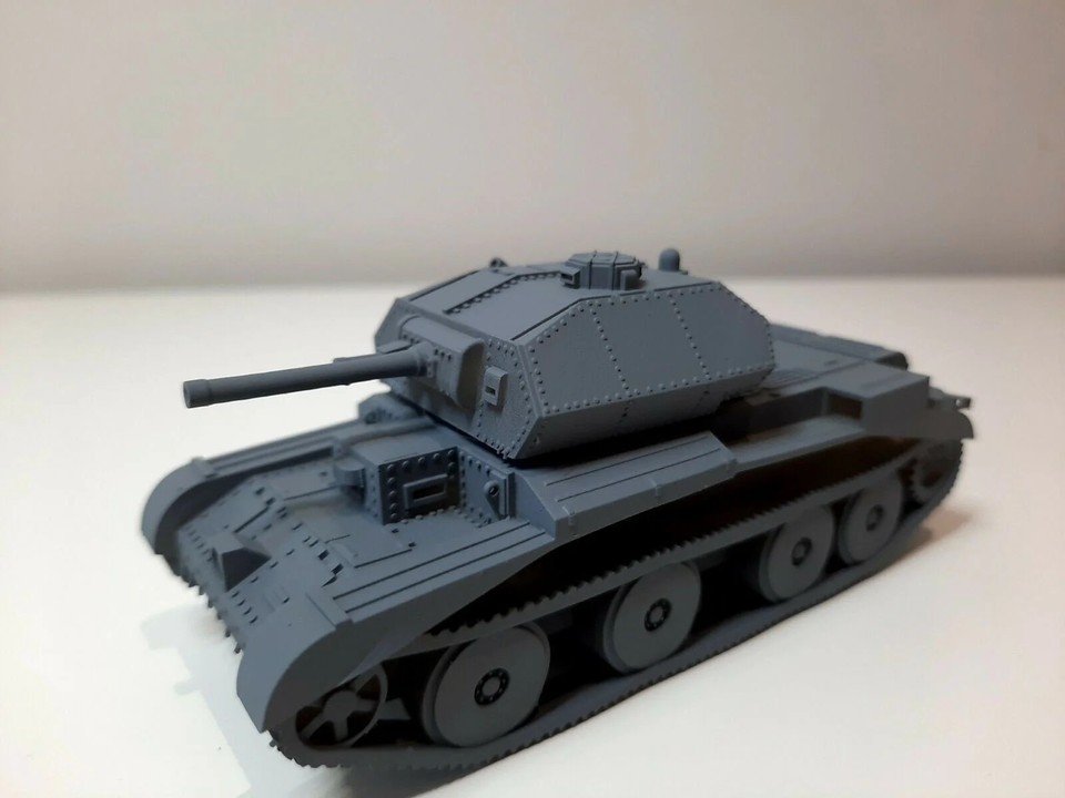 WWII British Cruiser 4 Tanks Mk I to Mk IV Set (4 Tanks) Various Scales ...