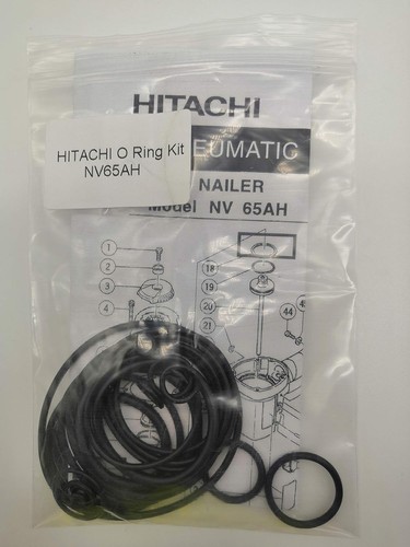 NV65AH O-Ring Kit for Hitachi 2-1/2-Inch Coil Siding Nailer with ...