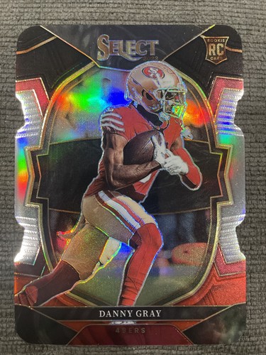 2022 PANINI SELECT #6 DANNY GRAY ROOKIE SILVER PRIZM CONCOURSE LEVEL ...