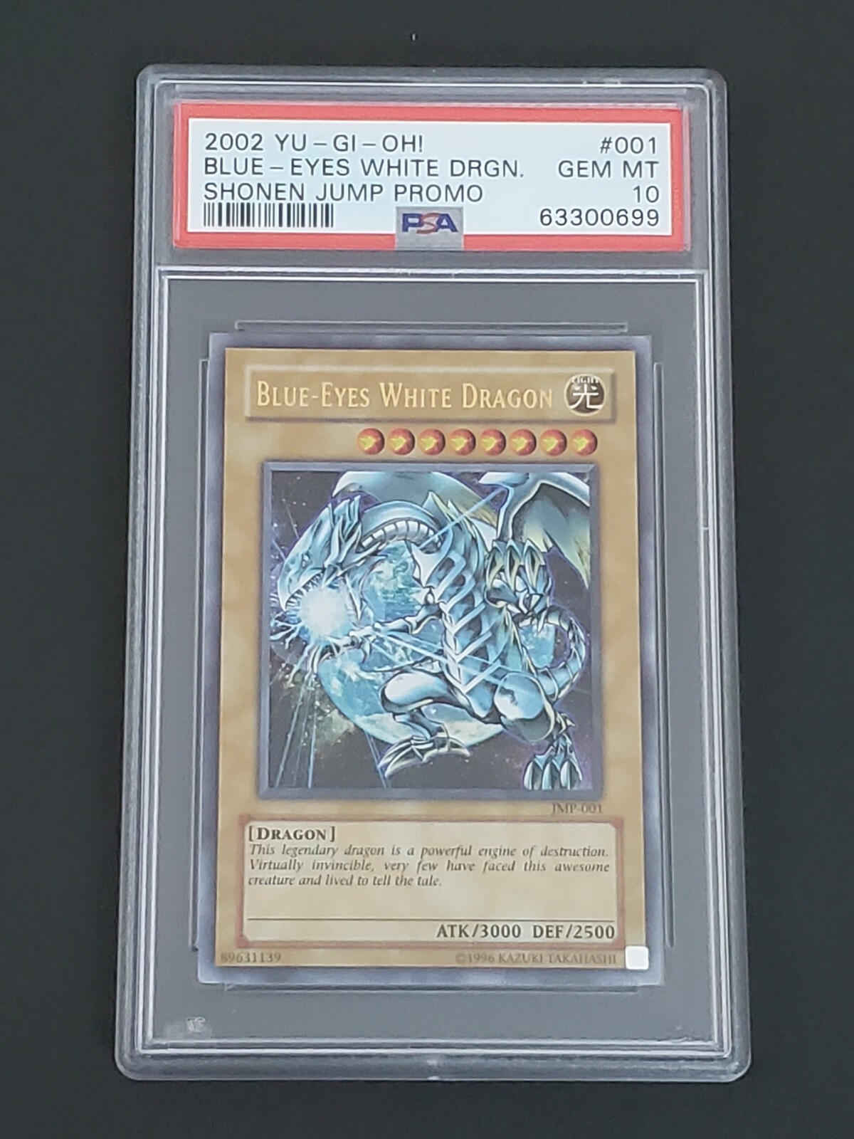 2002 YU-GI-Oh! Shonen Jump Promo 001 Blue-Eyes White Dragon PSA10 | eBay