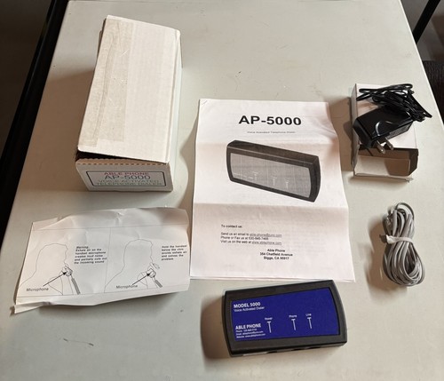 Able Phone Model AP 5000 Voice Activated Telephone Dialer | eBay