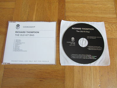 RICHARD THOMPSON The Old Kit Bag 2003 UK Promo CD album | eBay