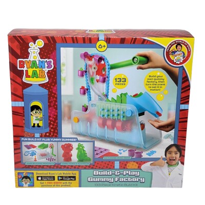 Ryan's World Ryan's Lab Build-&-Play Gummy Factory NEW 2021 | eBay