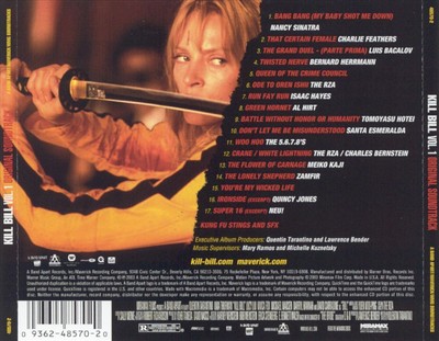ORIGINAL SOUNDTRACK KILL BILL, VOL. 1 [ORIGINAL SOUNDTRACK] NEW CD ...