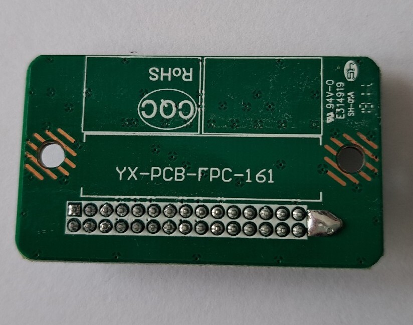 TCON BOARD YX-PCB-FPC-161 CN.L_FFC30.2 aus einem 32/138Q-GB-11B4-EGBQUX ...