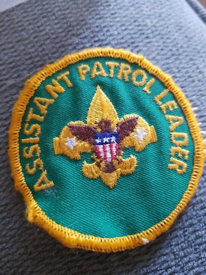 Vintage BSA 1980's Assistant Patrol Leader Patch | eBay