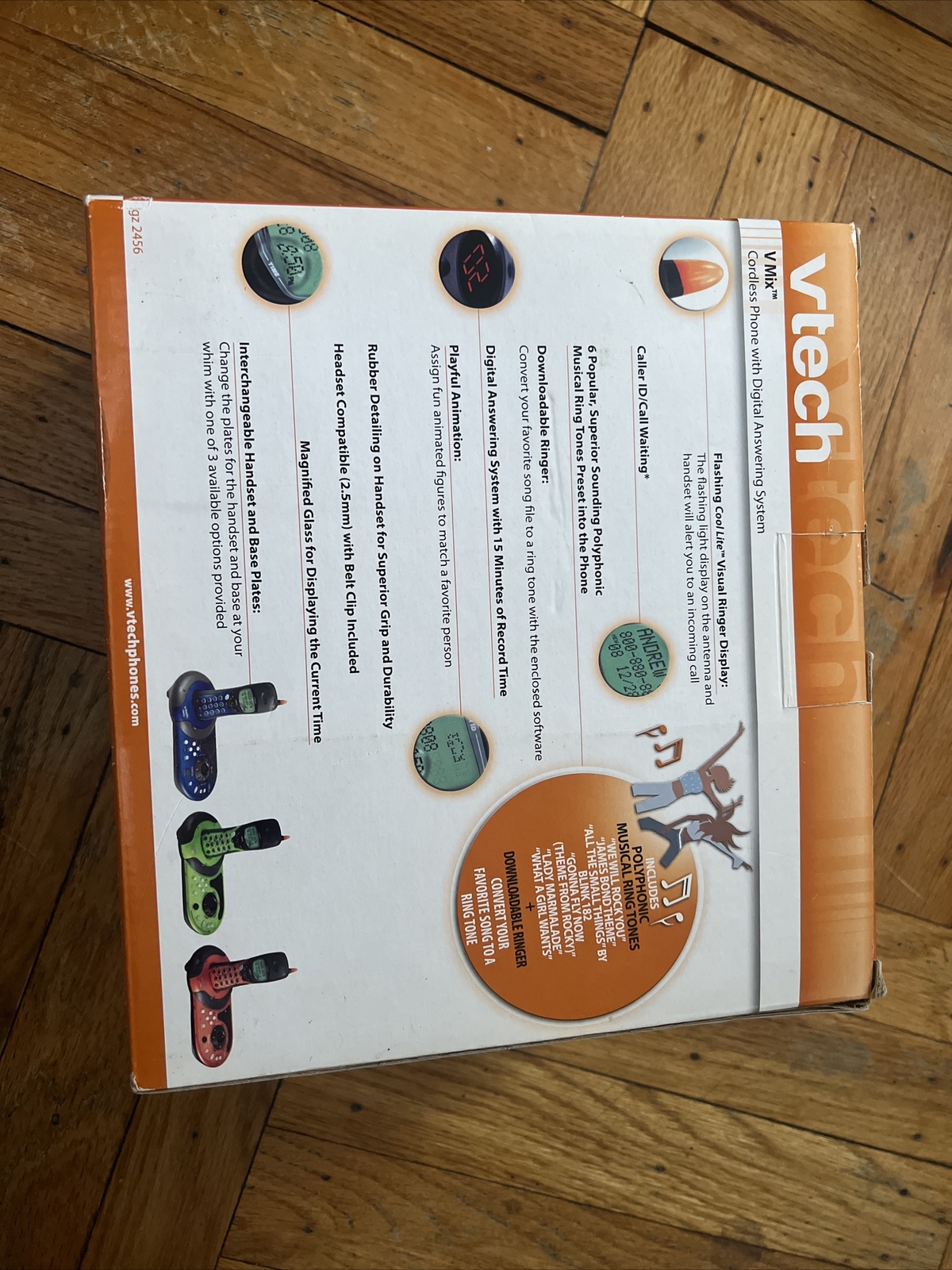 VTech VMix Gz2456 2.4 GHz Single Line Cordless Phone for sale online | eBay