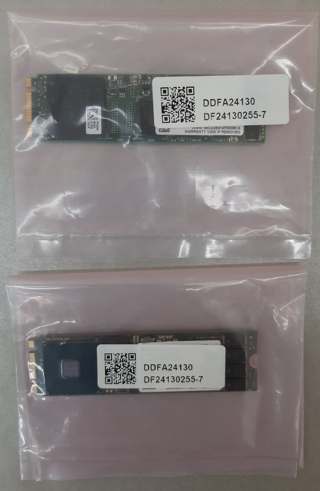 Lot/2 - Intel 240GB SSD SATA PN SSDSCKKB240G8 & 150GB SSD SATA PN ...