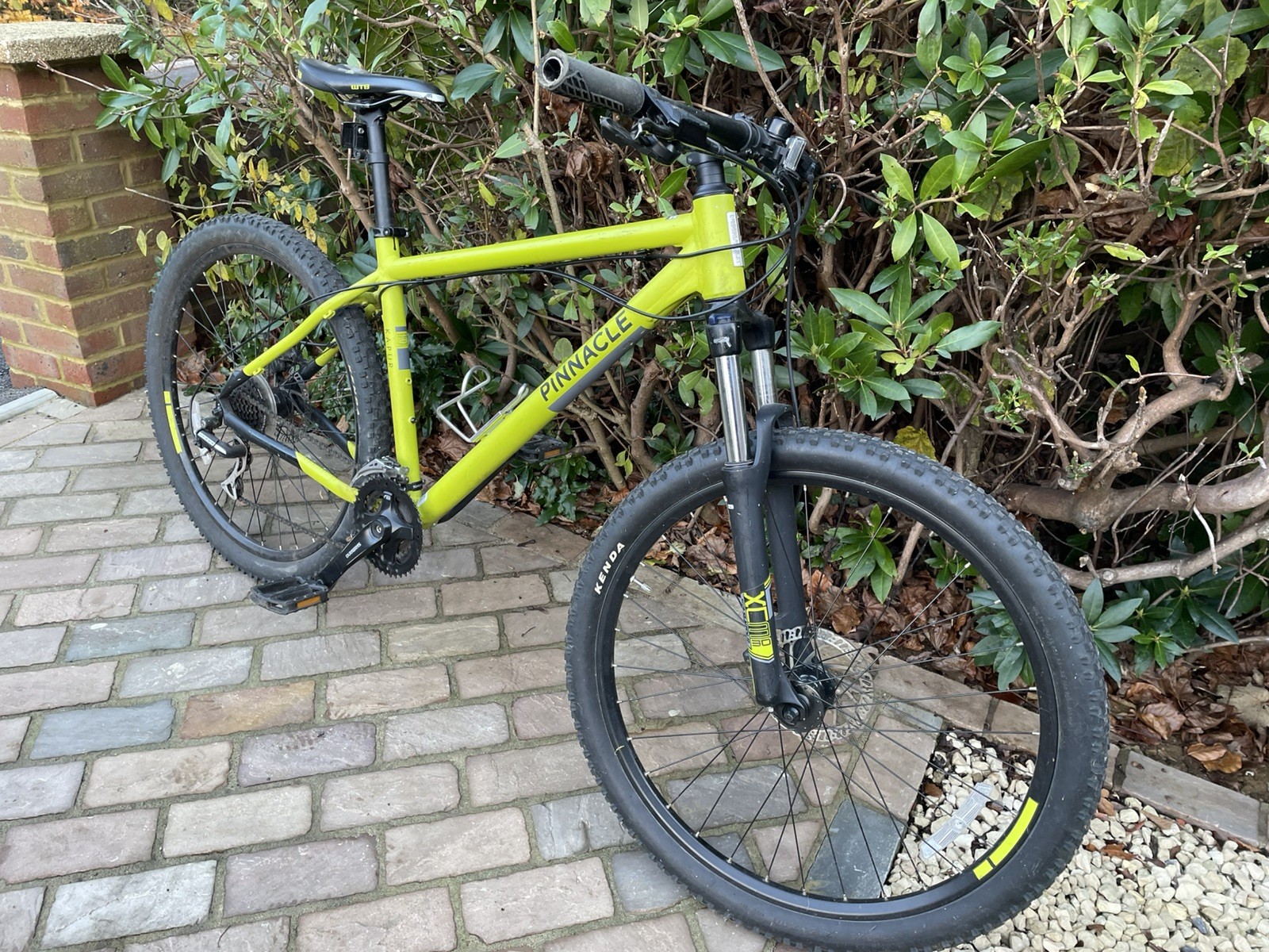 Pinnacle Kapur 1 Mountain Bike - Size LARGE - Lime Green - 27.5" Wheels ...
