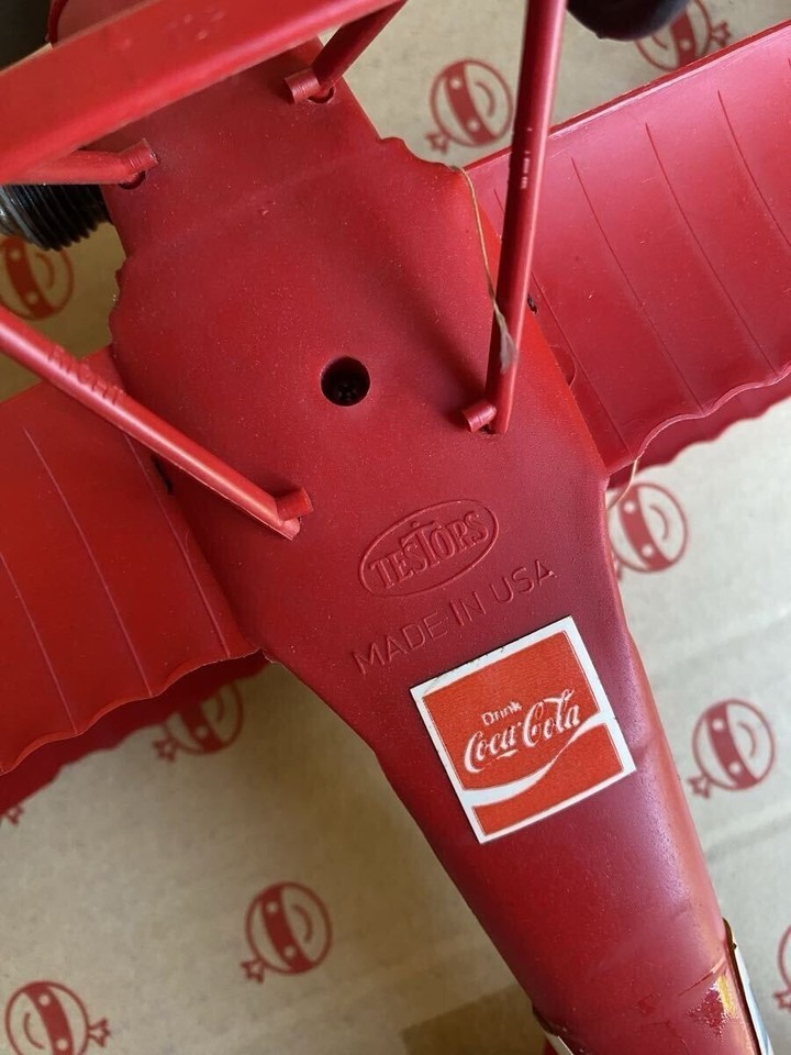 Vintage 1970s Coca-Cola Control Line Airplane Engine Model U-Control ...