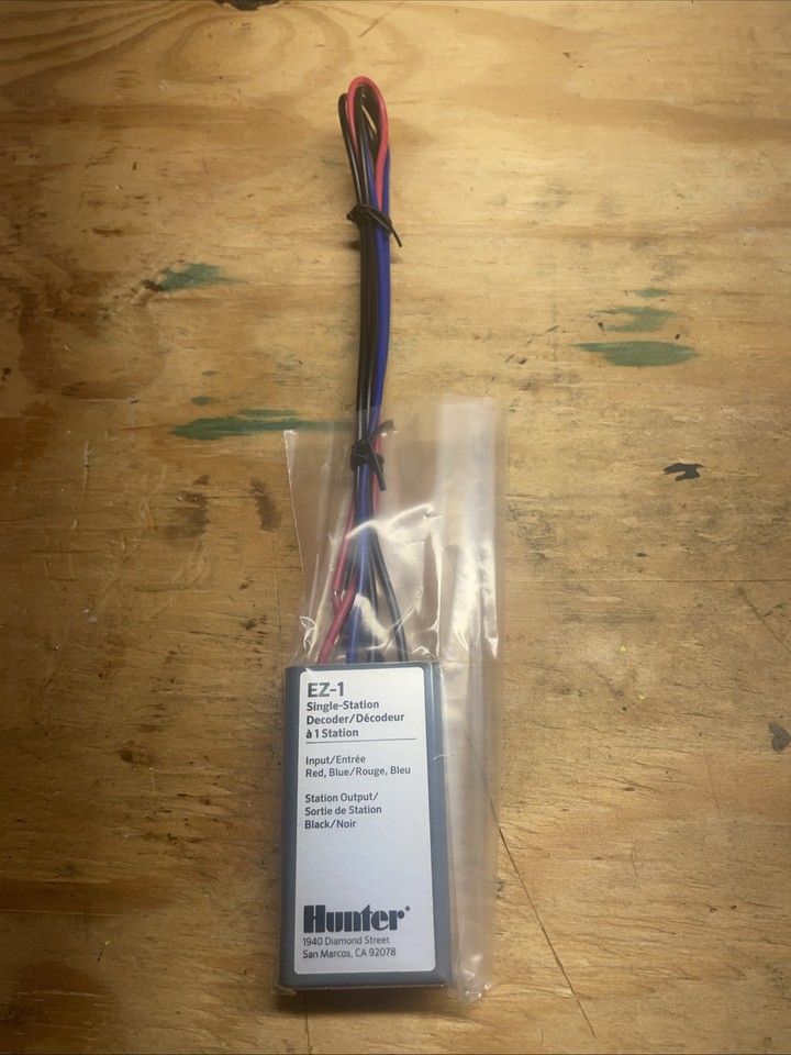Hunter Industries EZ-1 Single Station Two Wire Decoder for ICC2, HCC ...