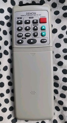 Denon RC 846 Mini System Remote Control D M10 D M10RS D M3 D M3S D M5 ...