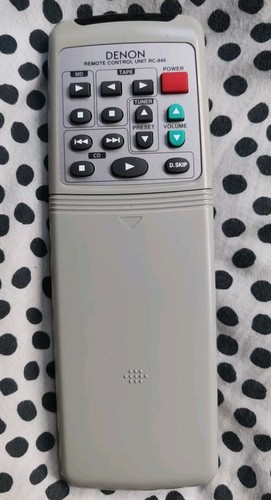 Denon RC 846 Mini System Remote Control D M10 D M10RS D M3 D M3S D M5 ...