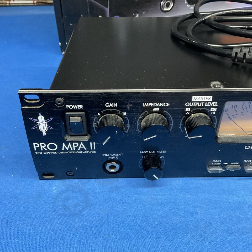 Art Pro MPA II Two Channel Mic Preamp W/Original Box 840402018360 | eBay