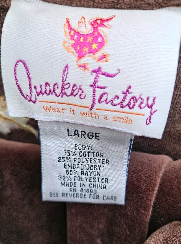 womens 2 pc set outfit pants & jacket size Large by Quacker Factory | eBay