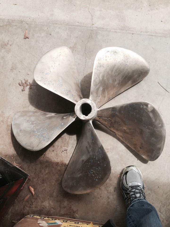 Rolla Propellers, 32 X 49 - 2” Bore - 5 Blade , Nibral, Pair - RH & LH ...