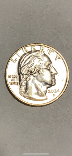 2024 D Quarter OffSet Rim Bad Stamp Error | eBay