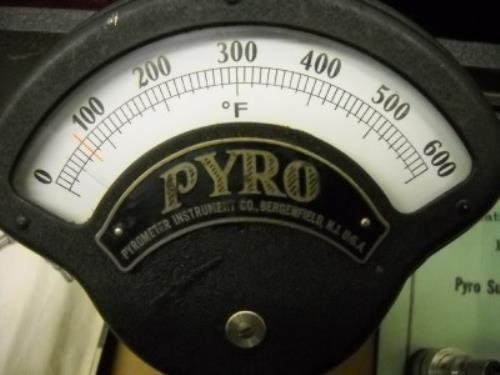 Vintage Pyro Pyrometer With Original Case/Probes/Manual | eBay