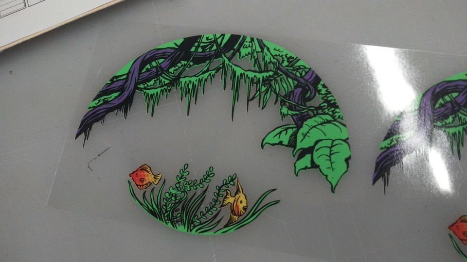 Bally Creature From The Black Lagoon CFTBL Pinball Machine Window Decal ...