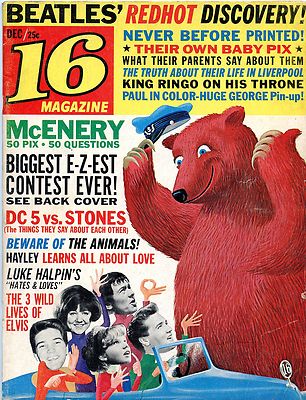 THE BEATLES, 16 Magazine, December 1964 | eBay