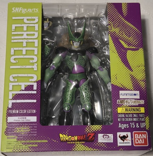 Dragonball Z Perfect Cell Premium Color Edition Bandai S.H.Figuarts US ...
