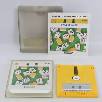 MAHJONG Nintendo Famicom Disk System 1340 dk | eBay