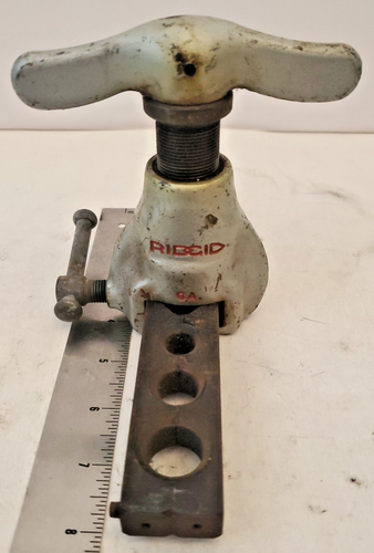 Vintage Ridgid No. 459 Pipe Flaring Tool 45 Degree 1/8 - 3/4" - USA ...