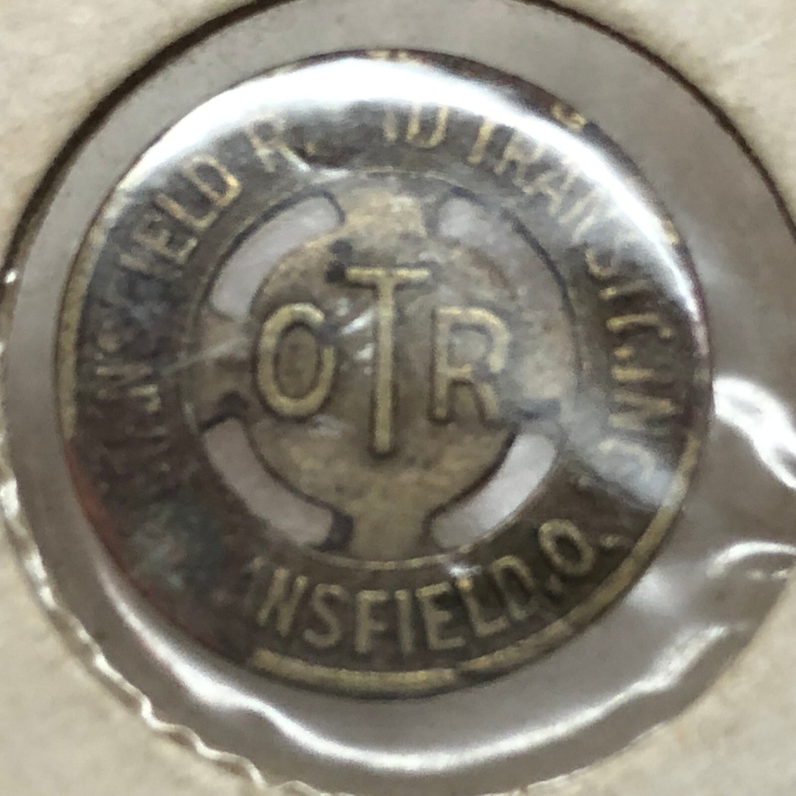 Vintage OTR Token Mansfield Ohio Transit Hav. Coamold Pres. One Fare | eBay