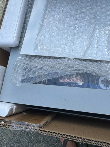 RARE COORS LIGHT LED NHL HOCKEY TEAM PUCKS SHADOW BOX PLAQUE MIRROR ...